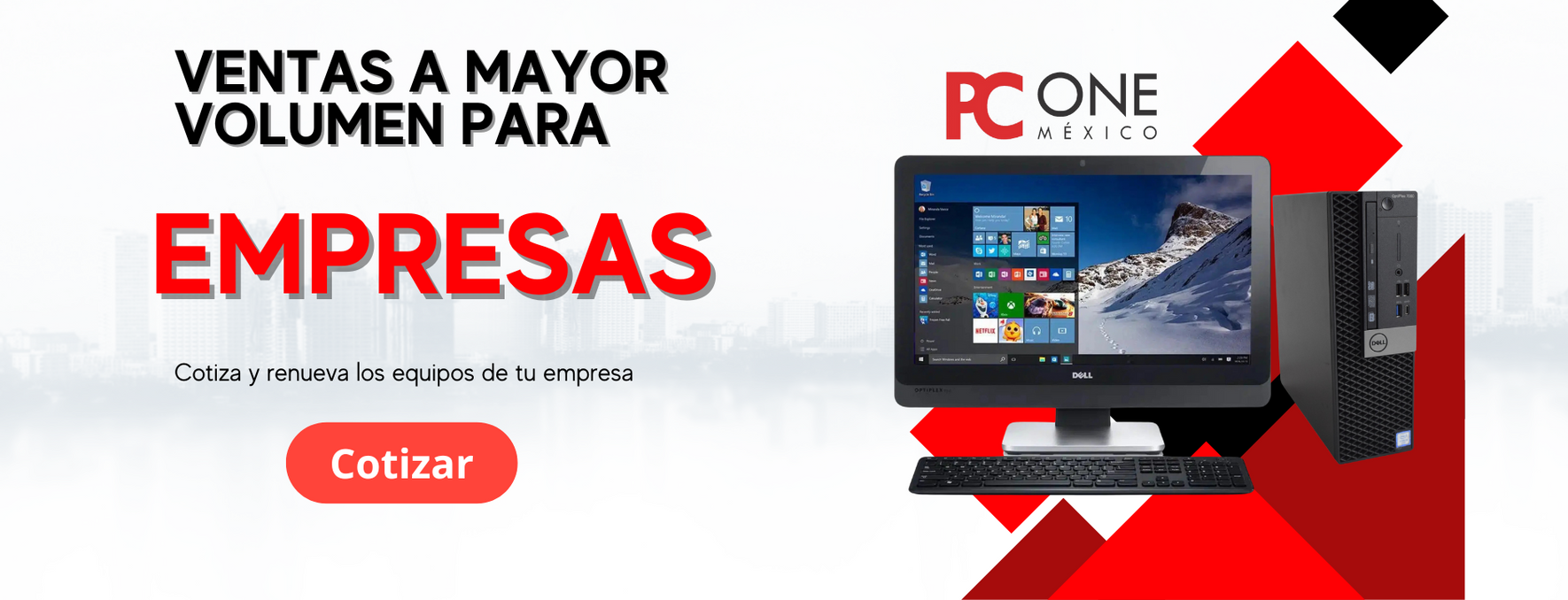 PC ONE MÉXICO | Sitio Oficial - Venta y distribución de computadoras
